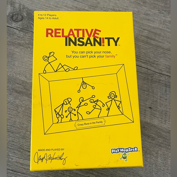 Games | New Relative Insanity Game | Poshmark
